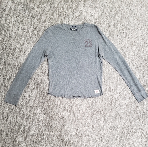Abercrombie & Fitch | Shirts | Abercrombie Fitch Medium Gray Long Sleeve Muscle Henley | Poshmark